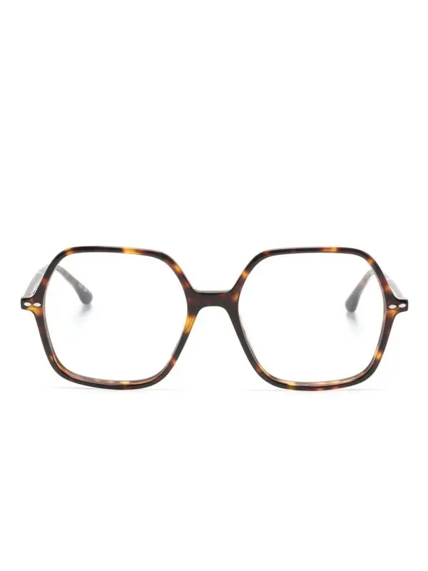 Isabel Marant Square-frame Eyeglasses - Brown