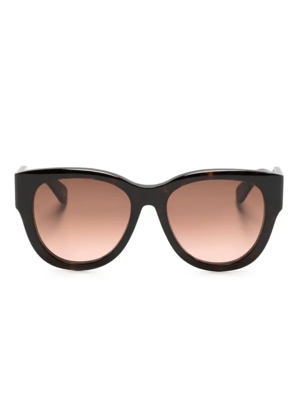 Chloé Round-frame Sunglasses - Brown