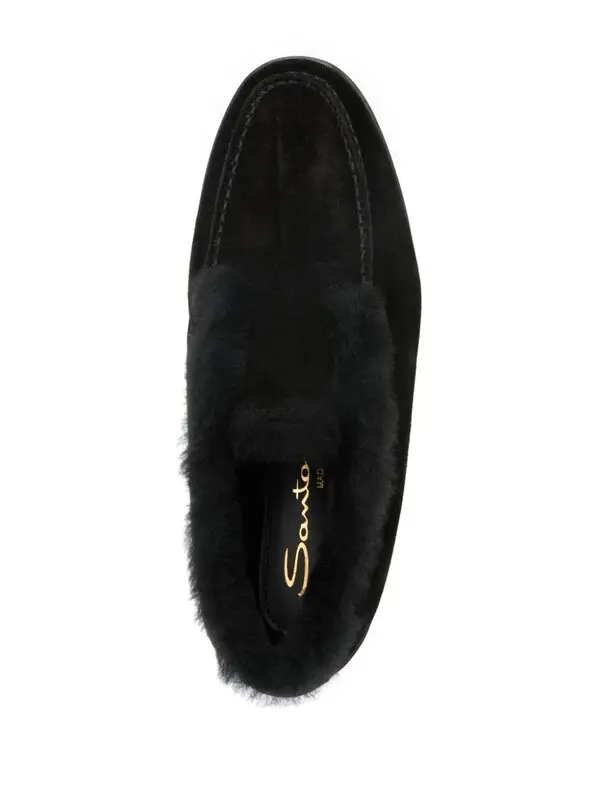 Santoni Desert Suede Loafers