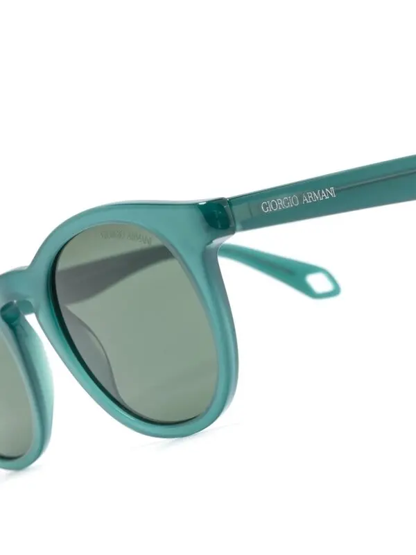 Giorgio Armani Round-frame Sunglasses - Green