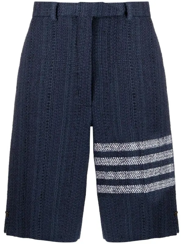 Thom Browne 4-bar Stripe High-waisted Shorts