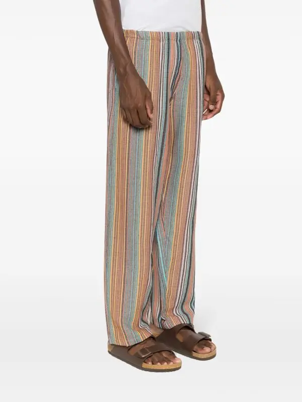 AMIR SLAMA Jacquard Wide-leg Trousers