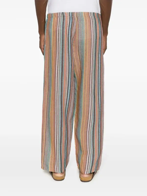 AMIR SLAMA Jacquard Wide-leg Trousers