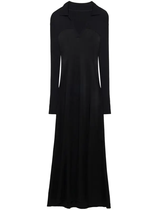 Simkhai Jonny Spread-collar Gown