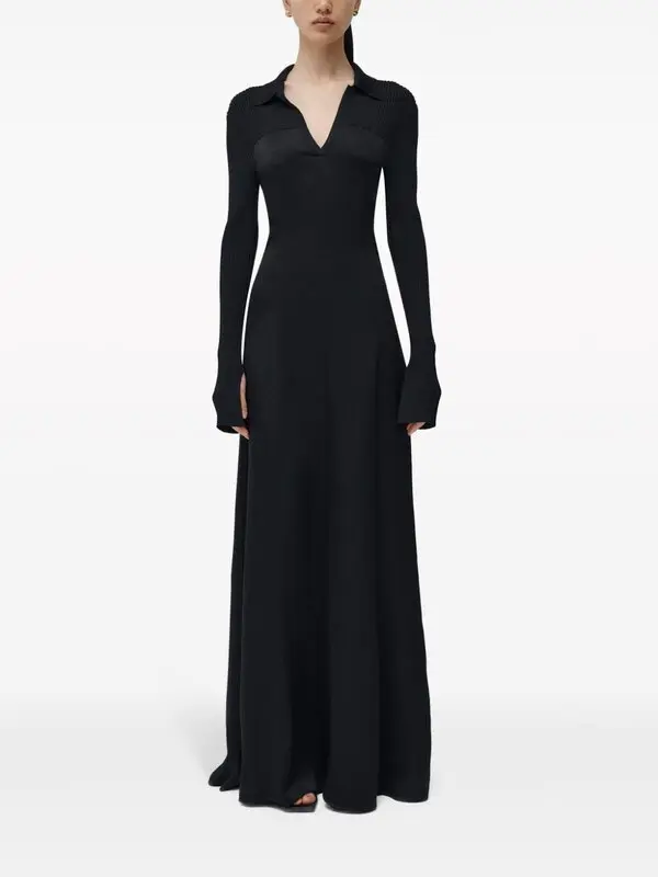 Simkhai Jonny Spread-collar Gown