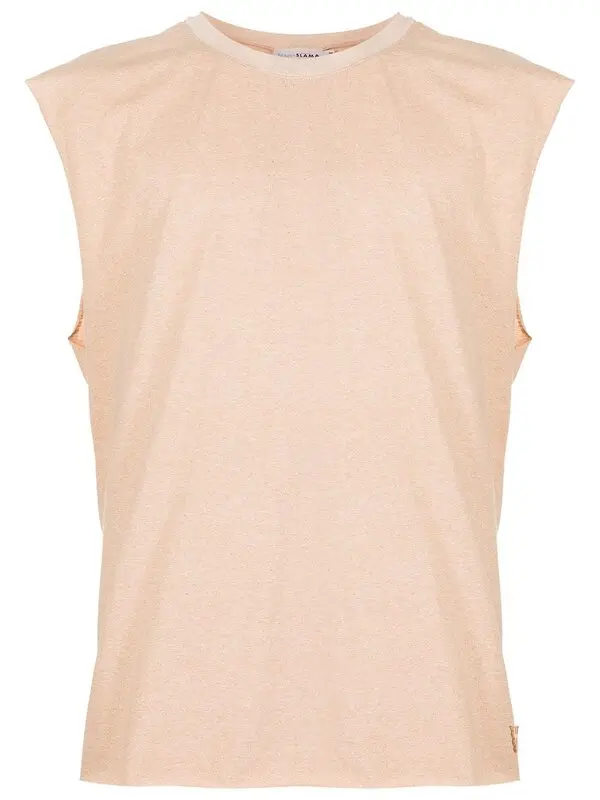 AMIR SLAMA Logo Appliqué Tank Top