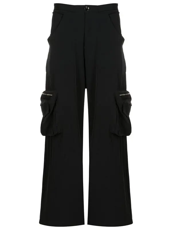 AMIR SLAMA Multi-pocket Wide-leg Trousers