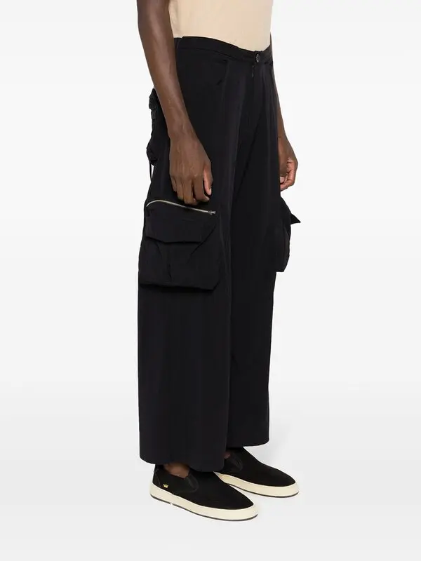 AMIR SLAMA Multi-pocket Wide-leg Trousers