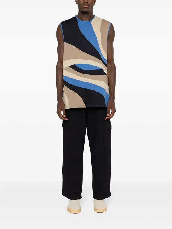 AMIR SLAMA Panelled Cargo Trousers
