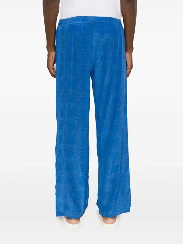 AMIR SLAMA Knot-print Trousers