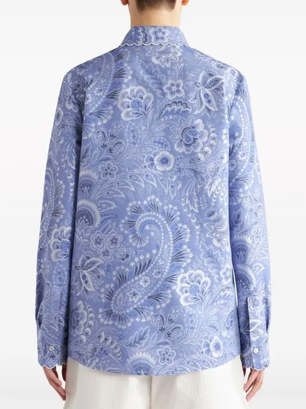 Etro Paisley-print Poplin Shirt