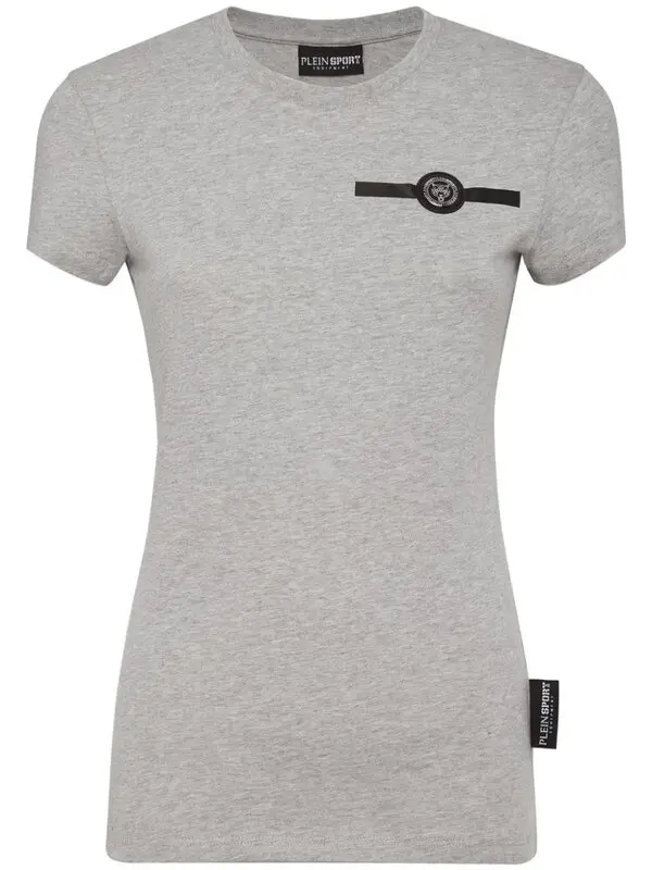 PLEIN SPORT Cotton T-shirt - Grey