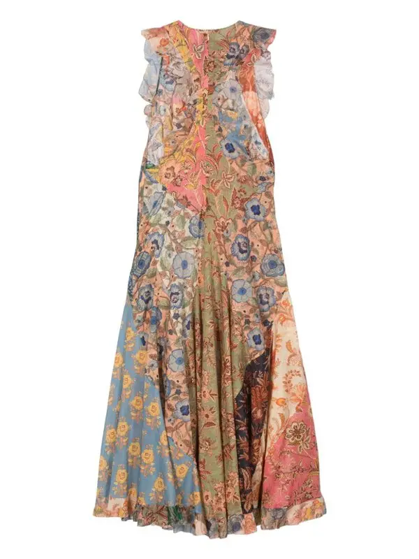 Zimmermann Junie Floral-print Midi Dress