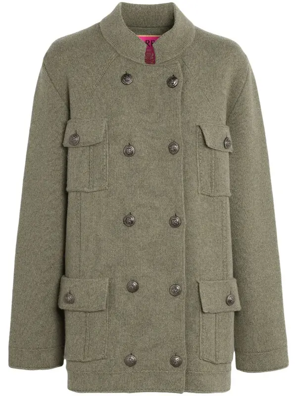BARRIE Double-breasted Military Coat