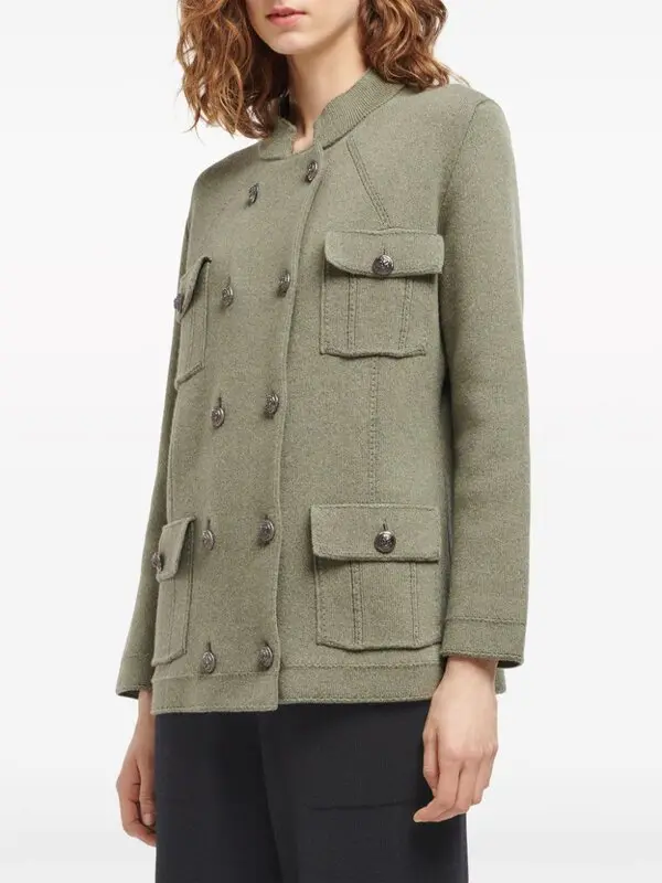 BARRIE Double-breasted Military Coat