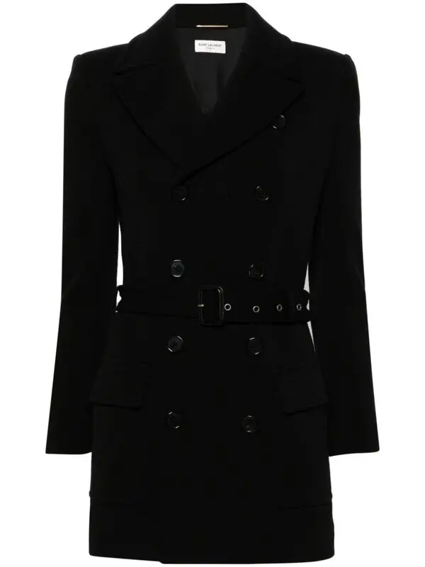 Saint Laurent Saharienne Notched-lapels Blazer