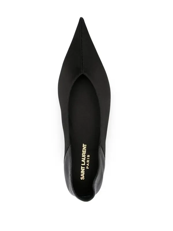 Saint Laurent Carolyn Ballet Flats - Black