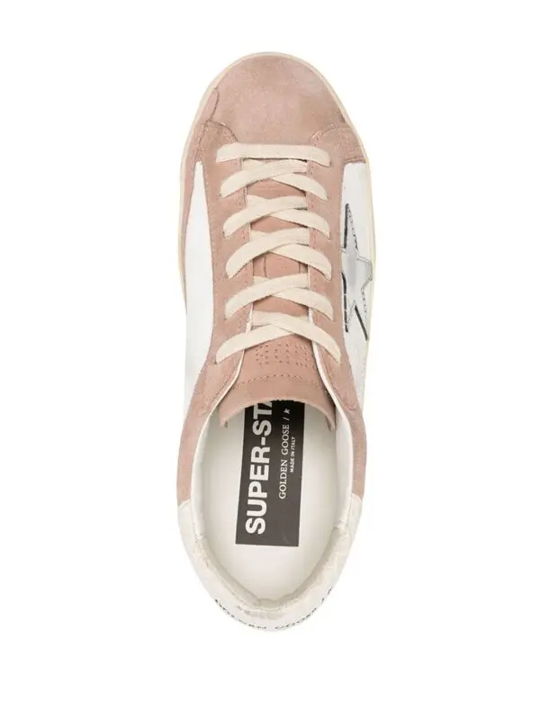 GOLDEN GOOSE Super-star Distressed Sneakers