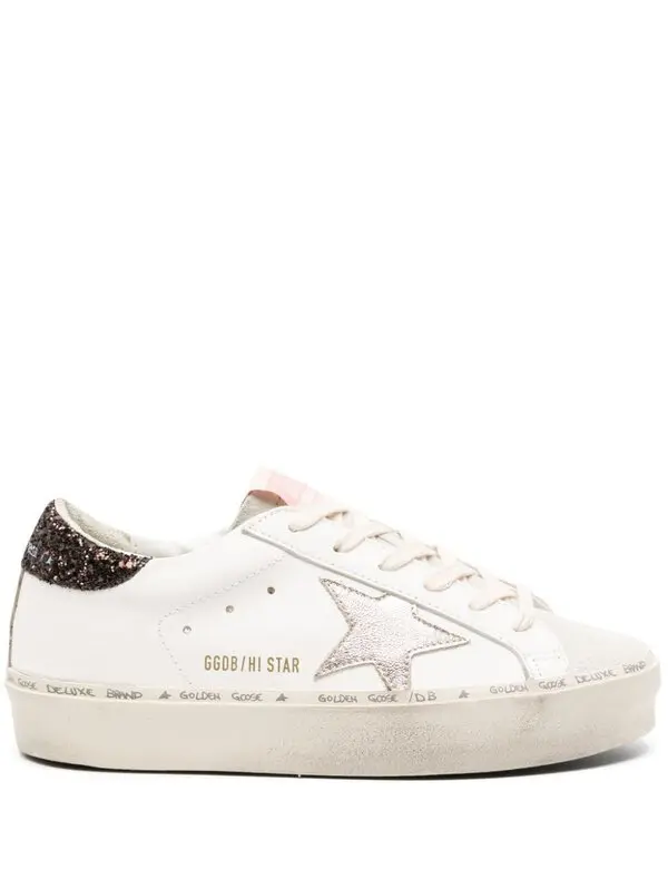 GOLDEN GOOSE Hi Star Platform Sneakers