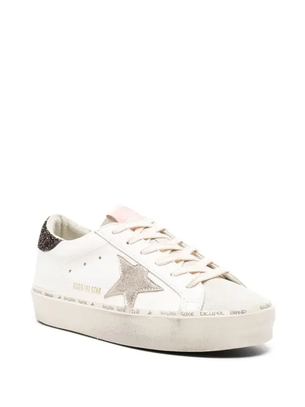 GOLDEN GOOSE Hi Star Platform Sneakers