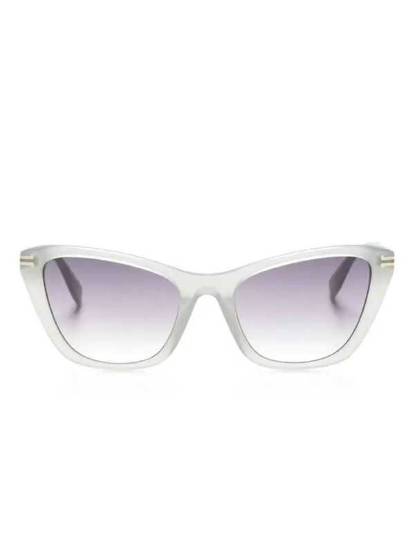Marc Jacobs Logo-engraved Sunglasses - Grey