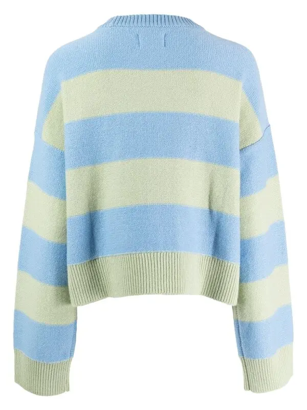 Izzue Heart-patch Wool-blend Jumper