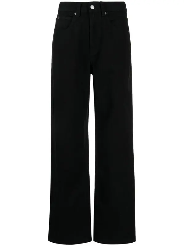 Izzue High-rise Straight-leg Jeans
