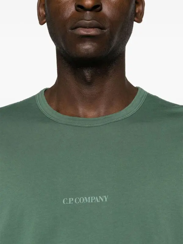 C.P. COMPANY Logo-print Cotton T-shirt
