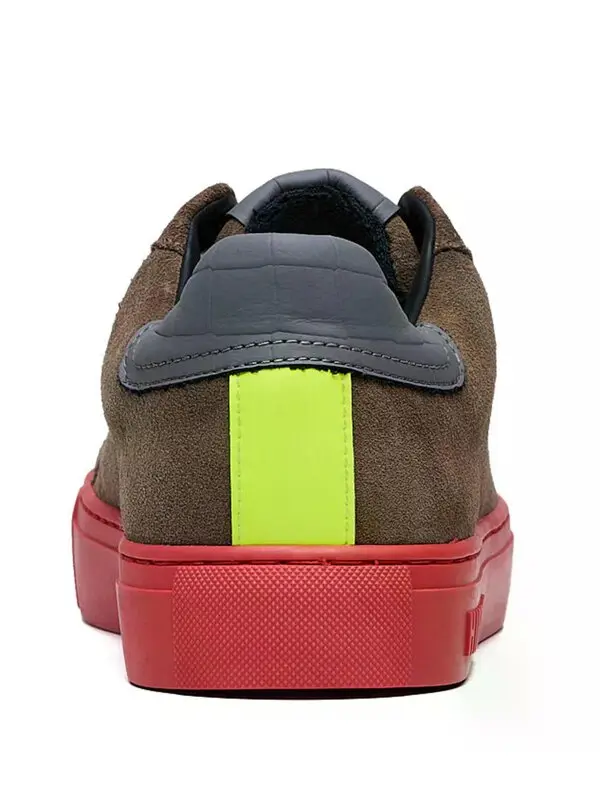 HIDE&JACK Oil Lace-up Sneakers - Brown