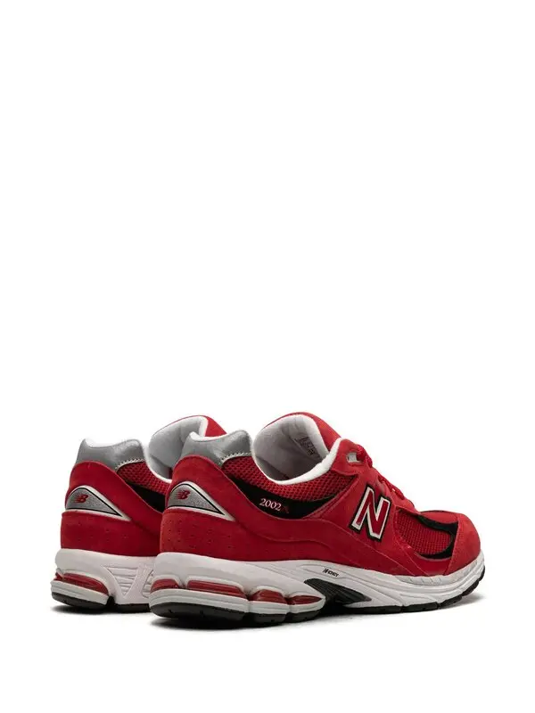 NEW BALANCE 2002r Suede And Mesh Sneakers - Red