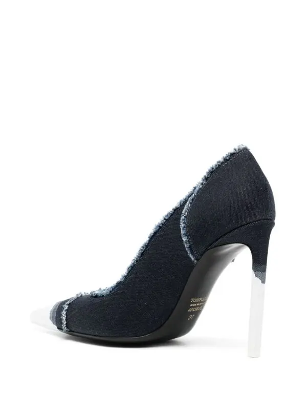 TOM FORD 100mm Denim Pumps