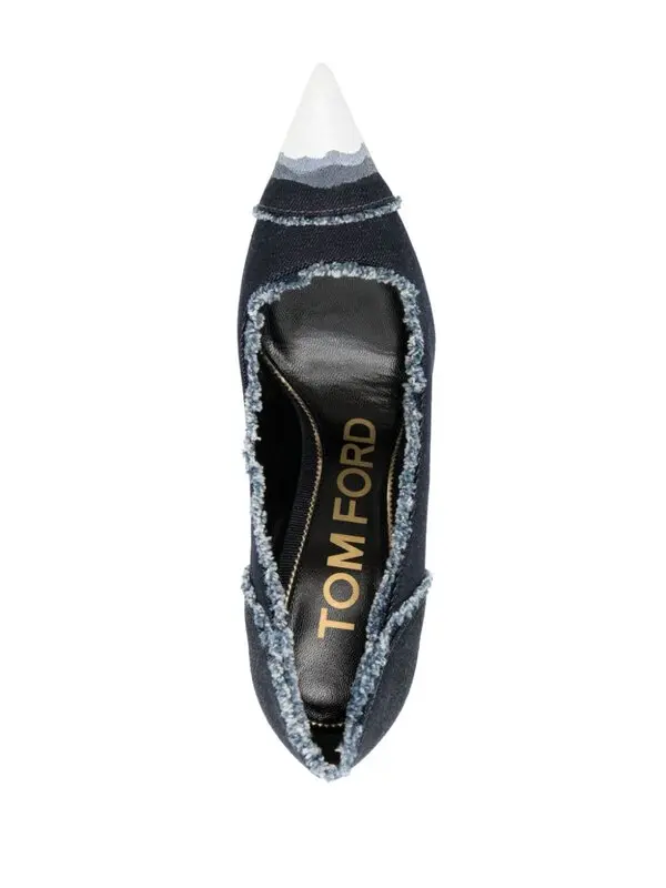 TOM FORD 100mm Denim Pumps