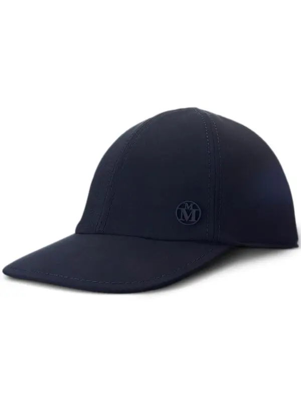 MAISON MICHEL Amanda Water-resistant Cap - Blue