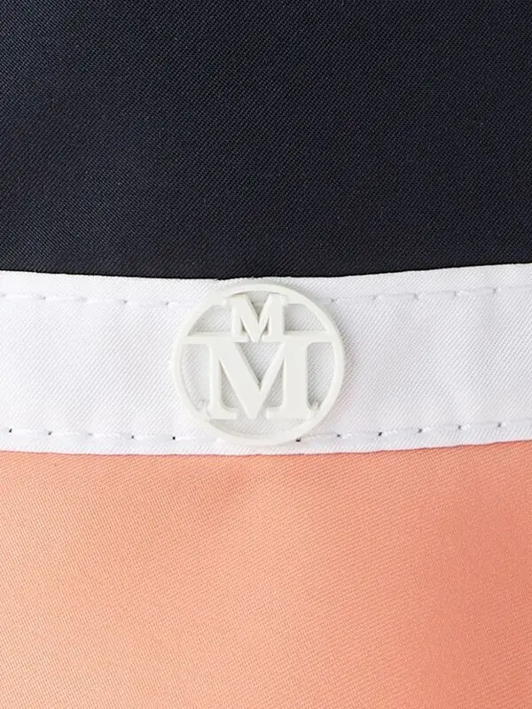 MAISON MICHEL Axel Striped Bucket Hat - Pink
