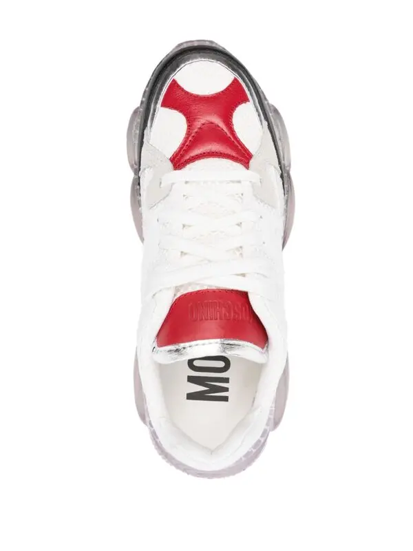 Moschino Teddy Sneakers - White