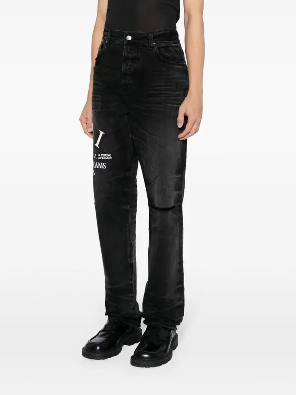 Amiri Arts District Straight-leg Jeans
