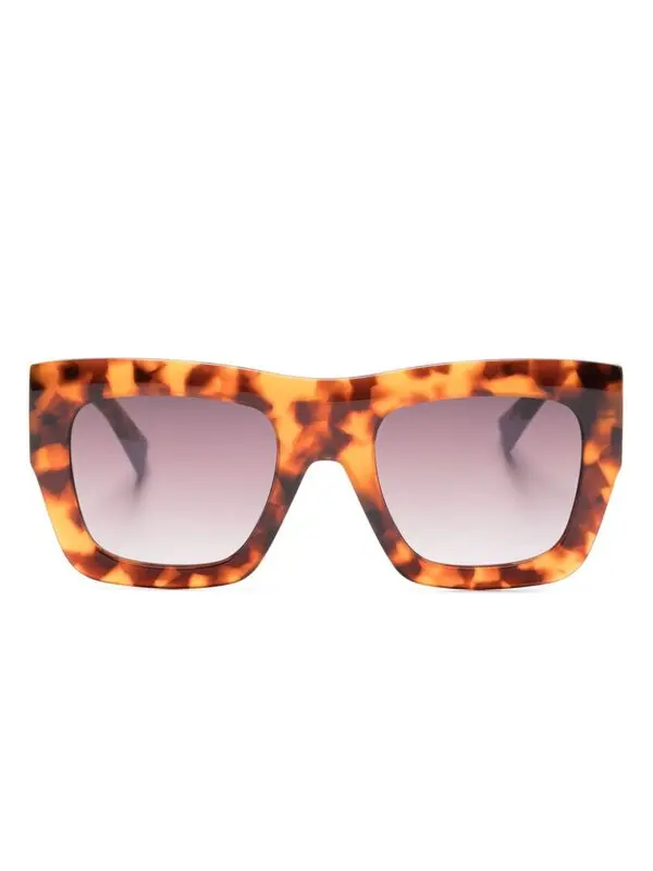 Missoni Tortoiseshell Oversize-frame Sunglasses - Brown
