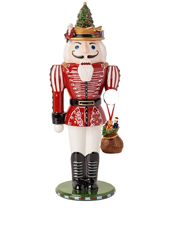 VILLEROY & BOCH Memory Nutcracker Christmas Figurine - Red