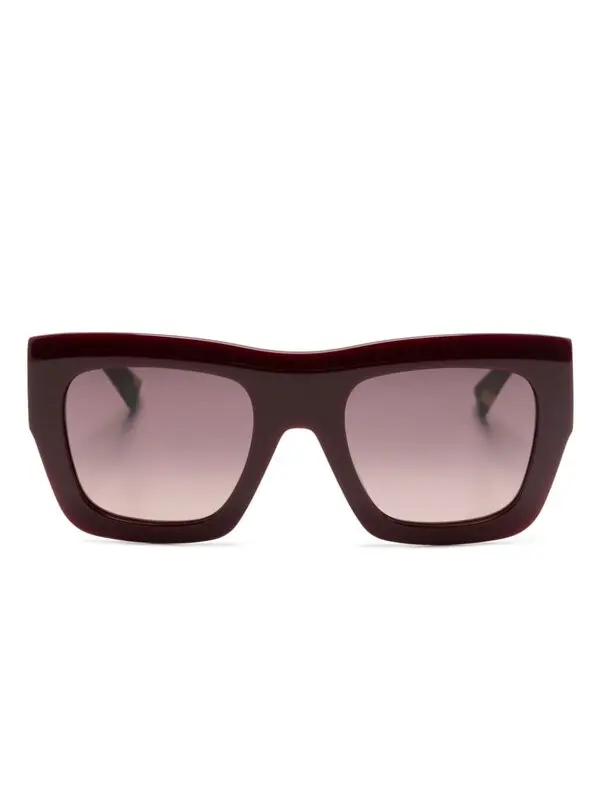 Missoni Zigzag-print Sunglasses - Red