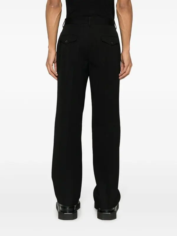 Off-White Straight-leg Wool Trousers