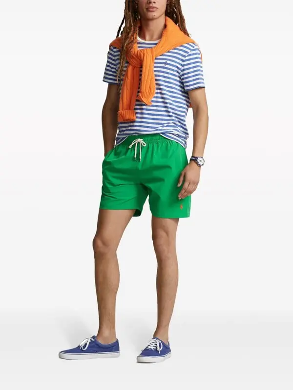 Polo Ralph Lauren Polo Pony-embroidered Swim Shorts - Green
