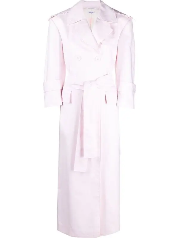 Thom Browne Double-breasted Cotton Trench Coat