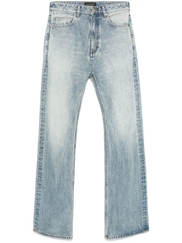 Balenciaga Flared Jeans - Blue