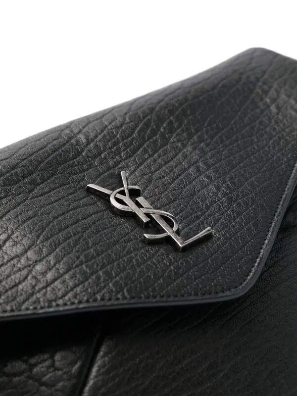 Saint Laurent Large Envelope Pouch - Black