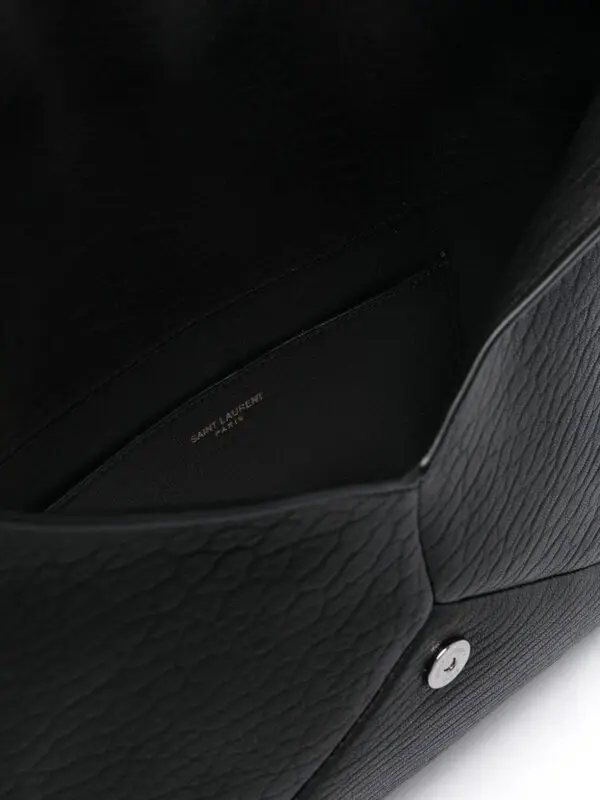 Saint Laurent Large Envelope Pouch - Black