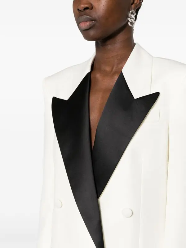 Stella McCartney Contrasting-panel Double-breasted Blazer