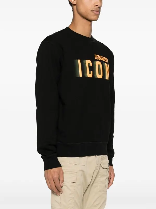 Dsquared2 Icon Blur Cool Fit Cotton Sweatshirt