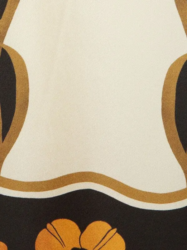 La DoubleJ Supremes Swing Silk Minidress
