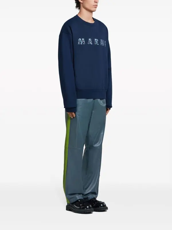 Marni Logo-print Cotton Sweatshirt