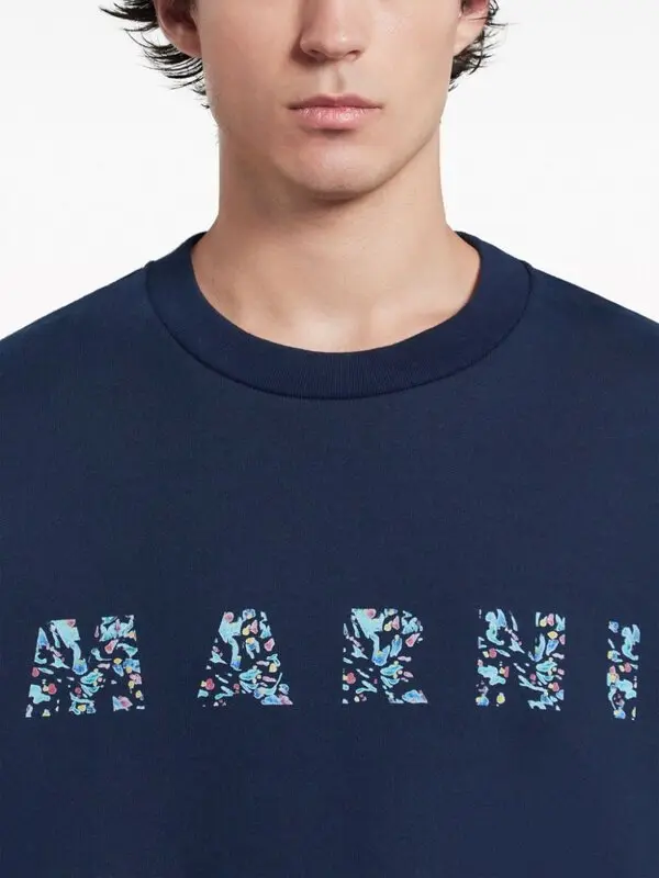 Marni Logo-print Cotton Sweatshirt